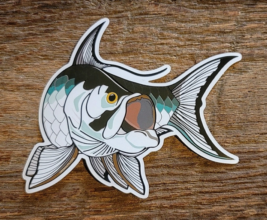 Tarpon Stickers – Creeknuts.com